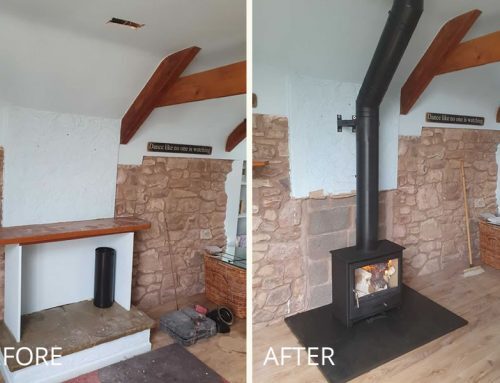 Simple guide to creating a false chimney breast in a new build property